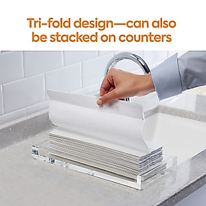 Coastwide C-Fold Paper Towels, 1-Ply, 200 Sheets/Pack, 2400/Carton (CW58047)