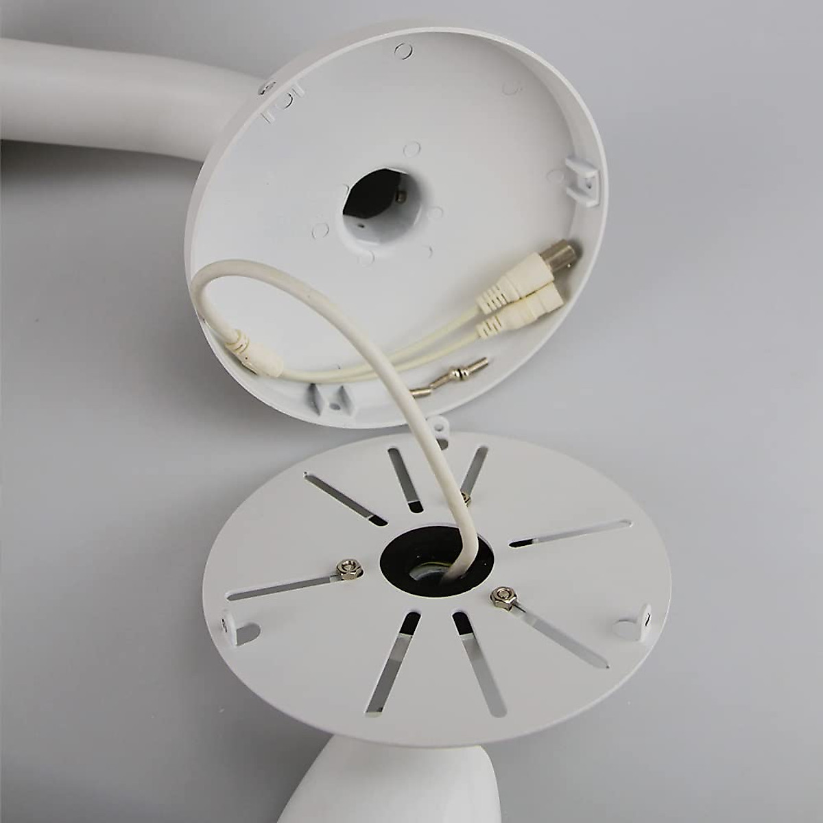 compcctv Security Camera Mount Bracket, Dome Camera Mount Universal Camera Wall Mounting Bracket for CCTV Security Camera/IP Camera, J Type (15.7-23.6 inch)