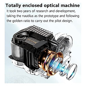 4K Projector 1080P Full HD Lumen Smart TV Box Office Home Theater Video Movie Laser (Color : B, Size : EU Plug)