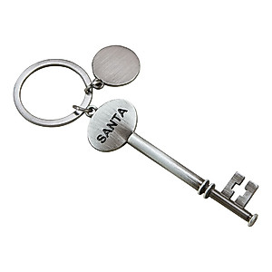 Creative Gifts Santa Key with Engraving Tag