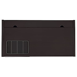 Coaster Furniture Halston 48-inch 2-Drawer Connect-it Office Cappuccino Ontario Single Pedestal Computer Desk with Charging Station 800702