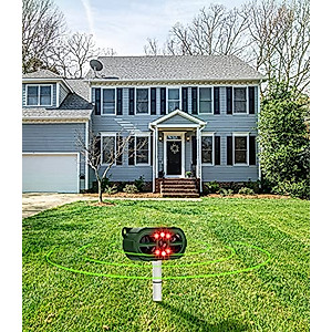 Jahy2Tech 2021 Solar Ultrasonic in Repellent Defender Rat, Squirrel, Deer, Raccoon, Skunk, Rabbit, Mole, Dog, Cat, Waterproof with Motion Detector (1)