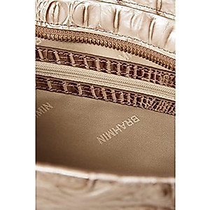 BRAHMIN Fontaine Small Ashlee Satchel Alabaster One Size