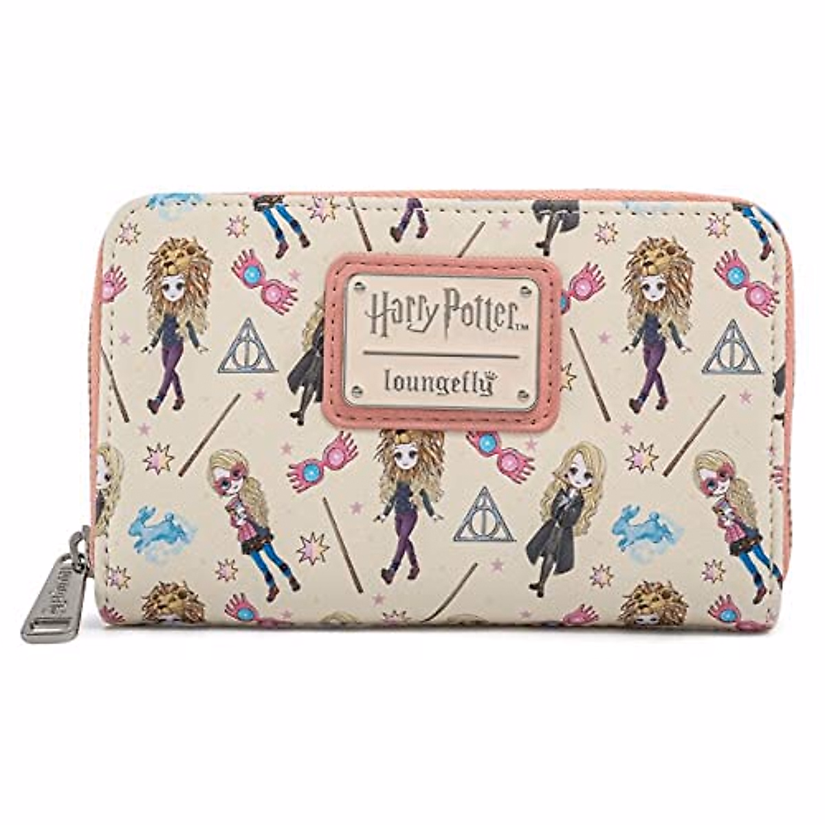 Loungefly Harry Potter Luna Lovegood All-Over-Print Zip Around Womens Wallet