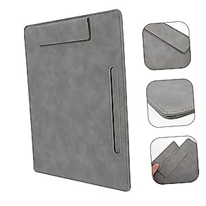 MAGICLULU Folder Board Metal Pencil Business Supplies Office Stuff Document Open House Flags for Real Estate Agents Stationery Document Holder Exam Paper Base Office Document Clip Clipboards