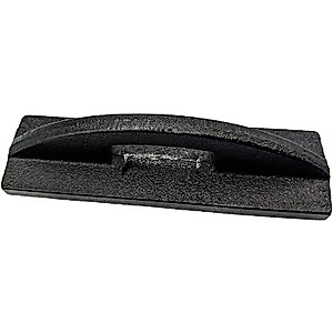 Fabric Pattern Cloth Weight Set of 2 Heavy Duty Iron cast Fabric Weights, PAINTED BLACK (CWT-2)