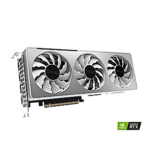 GIGABYTE GeForce RTX 3070 Vision OC 8G Graphics Card, 3X WINDFORCE Fans, 8GB 256-Bit GDDR6, GV-N3070VISION OC-8GD Video Card