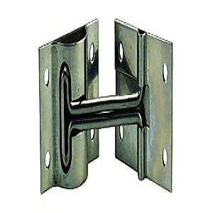 JR Products 10525 Stainless Steel T-Style Door Holder - 6"