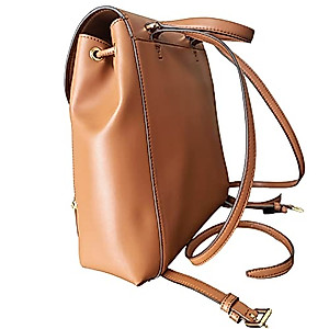Michael Kors Women's Phoebe Medium Drawstring Backpack Adult Fashion Purse (Brown)