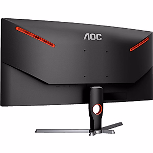AOC 2021 30” LED Gaming Monitor - 75Hz, Full HD 2560 x 1080 Curved Monitor with Built-in Speaker, AMD FreeSync and HDMI Ports, Black