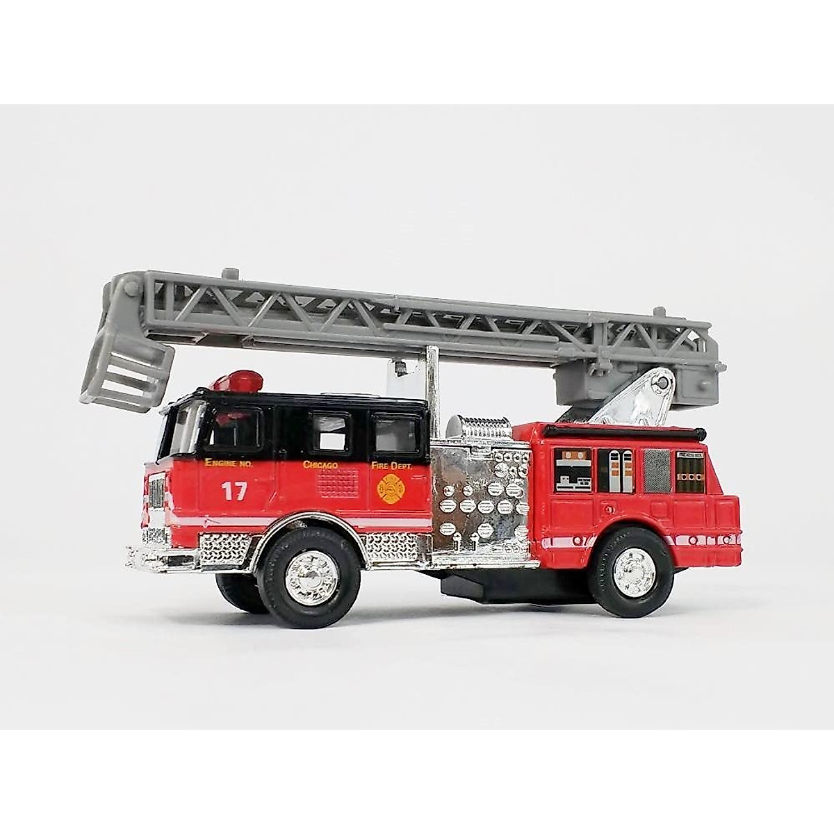 Chicago Fire Department CFD Ladder Truck 1:64 Scale Engine #17 Diecast by Chicago Fire Department