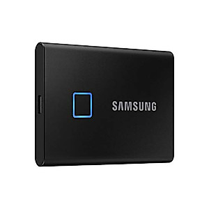 SAMSUNG SSD T7 Portable External Solid State Drive 1TB, Up to USB 3.2 Gen2 , Reliable Storage for Gaming, Students, Professionals, (MU-PC1T0T/AM), Black