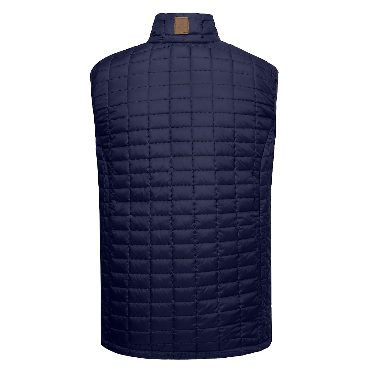 Little Donkey Andy Men's Puffer Vest, Lightweight Warm Sleeveless Jacket for Hiking Travel Golf Twilight Blue/Black S