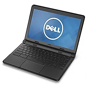 Dell Chromebook 11-3120 Intel Celeron N2840 X2 2.16GHz 4GB 16GB SSD, Black (Certified Refurbished)