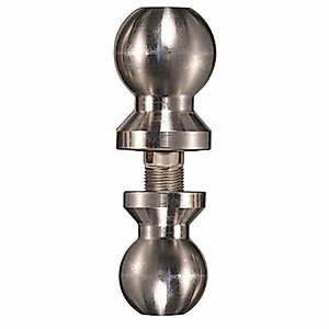 Trimax TDBC22516 2" and 2-5/16" Chrome Tow Ball