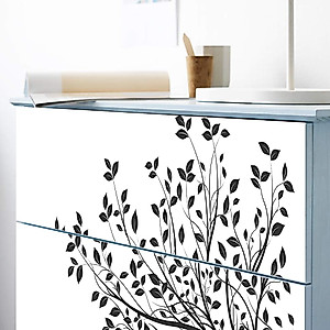 Self-Adhesive Dresser Sticker, Peel and Stick Furniture Stickers/Decals, Removable Furniture Skin (003, MALM)…