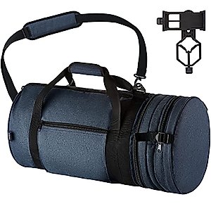 bagmate Rhino R8 Pro Telescope Bag | Protective Padded Bag for Telescopes |Telescope Case for Telescope Accessories | for 4",5",6", & 8" Optical Tubes | With 2 Add. Pockets & a Smartphone Adapter