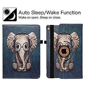 Newraturner Rotating Case for iPad 9th Generation (2021) / 8th Generation (2020) / 7th Gen (2019) 10.2 Inch --360 Degree Rotating Stand Protective Cover, Auto Sleep/Wake Function