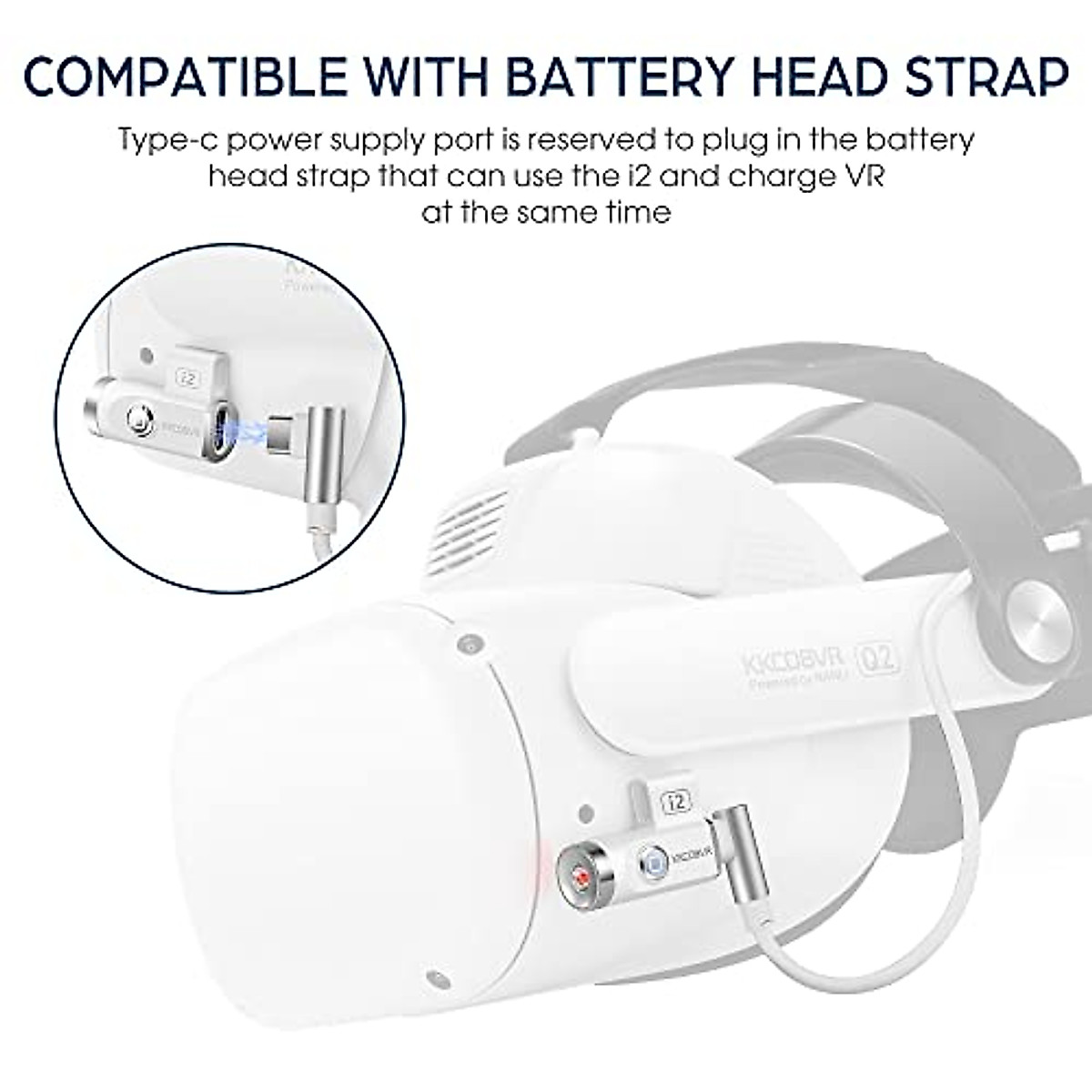 KKCOBVR I2 Indoor Ir Illuminator Infrared Light Compatible for Meta Quest 2 PSVR2,Sensor Tracking in Dark, Anti No-Light Disturbance Increase Vision