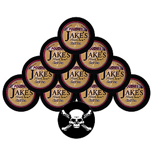 DC Crafts Nation Skin Can Cover Jolly Roger with 10 Cans Jake's Mint Chew Chai Tea Pouches