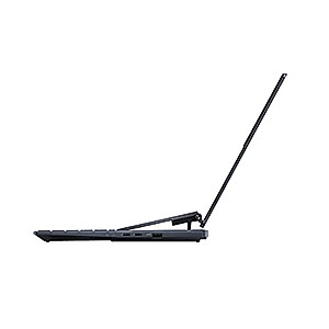 ASUS Zenbook Pro 14 Duo 14.5” 16:10 Touch Display, 120Hz Refresh Rate, ScreenPad Plus, Intel i9-13900H CPU, NVIDIA® Geforce RTX 4050, 32GB RAM, 1TB SSD, Windows 11 Home, Tech Black, UX8402VU-AS96T