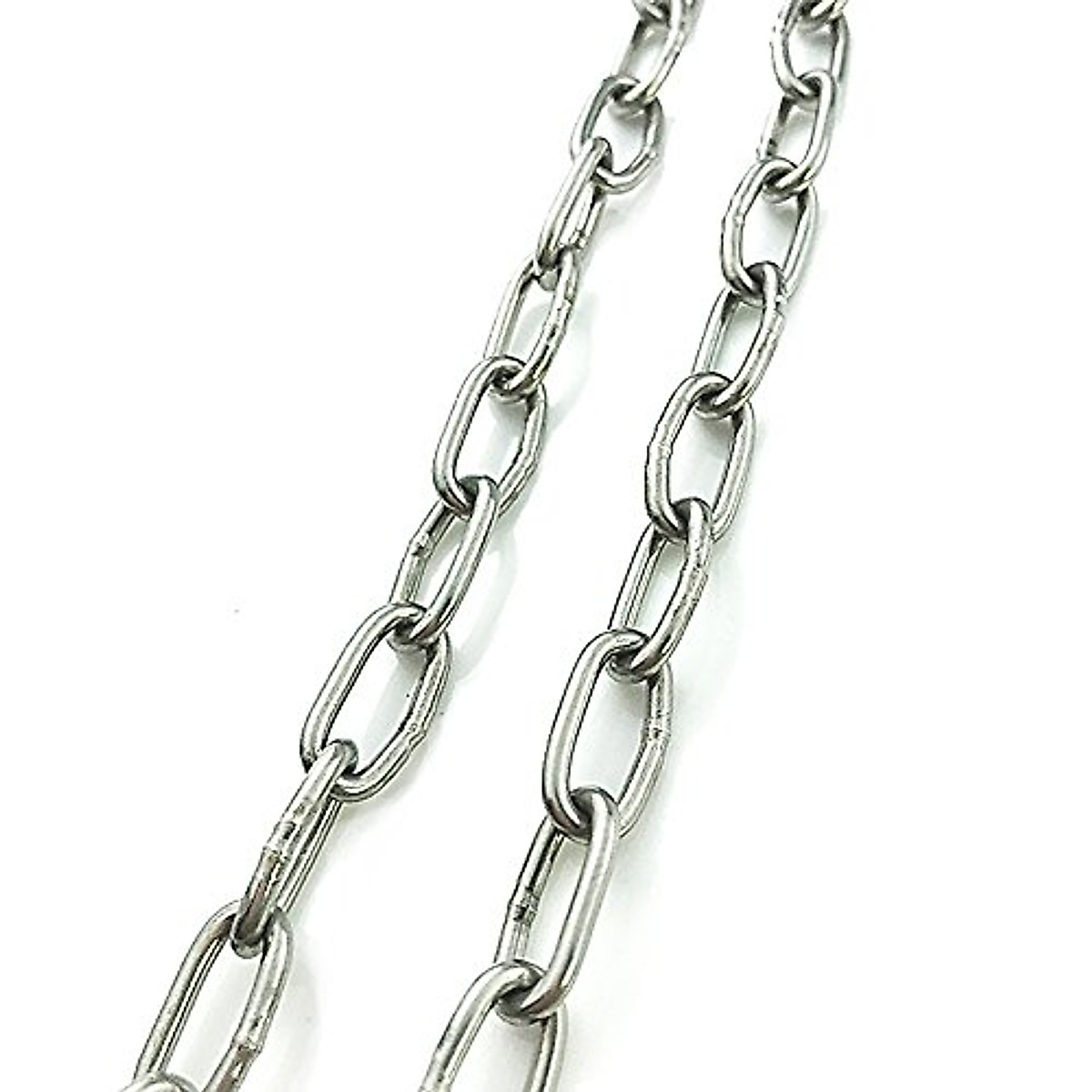 ebamaz Pet Bird Leash Parrot Foot Chain Stainless Steel 304 Anklet Ring (Model 15, 14.5mm)