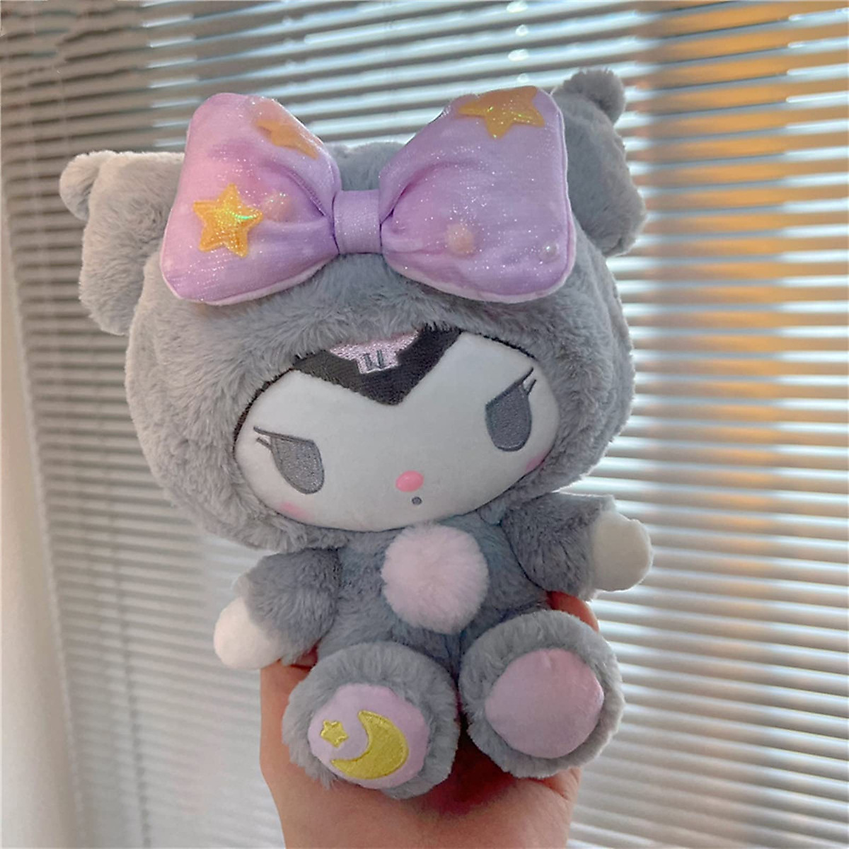 Kabosen Cute Plush Dolls,9.8in/25cm My Melody Plush Toys,Kawaii Kromi Plush Dolls,Cartoon Stuffed Animals My Melody Cinnamoroll Plush Toy Anime Kawaii Cute Soft Plushie Appease Girls Doll Toys Gifts