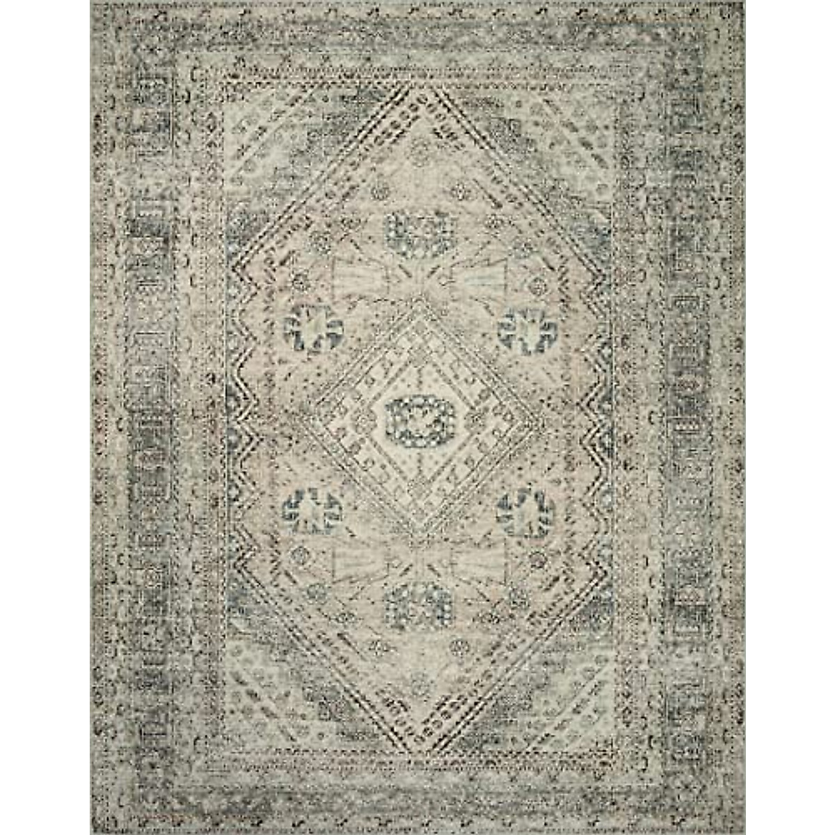 Loloi Magnolia Home by Joanna Gaines x Sinclair Natural/Sage 7'-6" x 9'-6" Area Rug