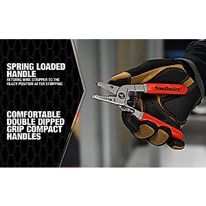 Southwire - 58278240 Tools & Equipment S1626STR Compact Solid and Stranded Wire Stripping Tool