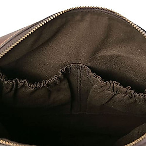 STS Ranchwear Women's Basic Bliss Chocolate Durable Brown Backpack with Adjustable Leather and Aztec Nylon Straps