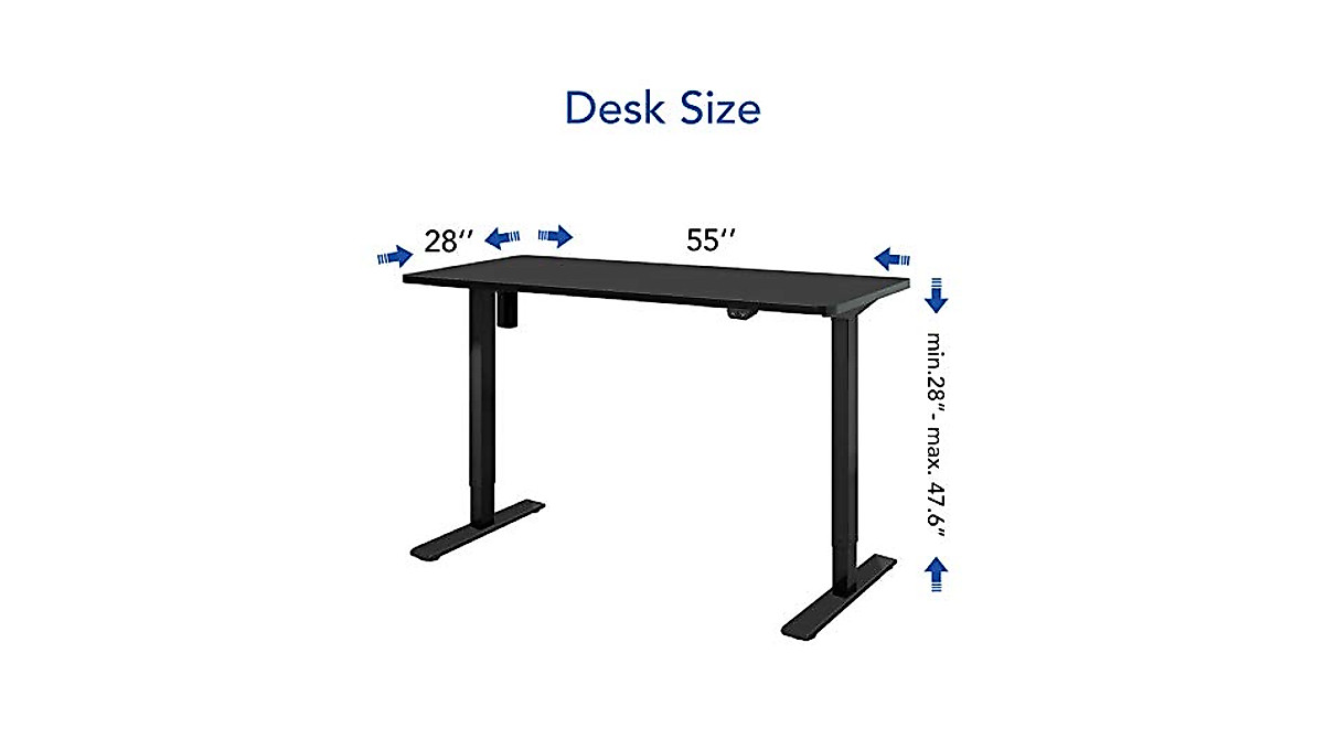 FLEXISPOT EC1 55" Electric Standing Desk for Home Office