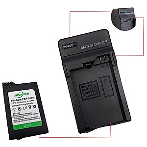 PSP Battery Charger,PSP-S110 Battery charger PSP-110 Battery Charger Compatible With PSP-110 PSP-S110 PSP 1000 Series/PSP 2000 Series/PSP 3000 Series