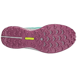 Saucony Women's Peregrine 12 Running Shoe, Cool Mint/Acid, 8