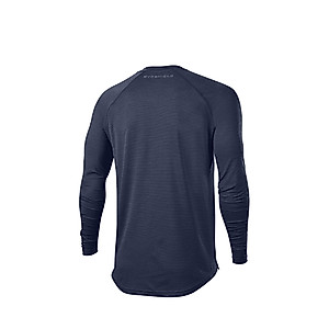 EvoShield Men's Standard Pro Team Training Long Sleeve, Navy, Small
