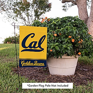 Desert Cactus University of California Berkeley UCB Garden Flag – 19 x 12 inch Golden Bears Banner, For Outdoor Display and Events (Design B)