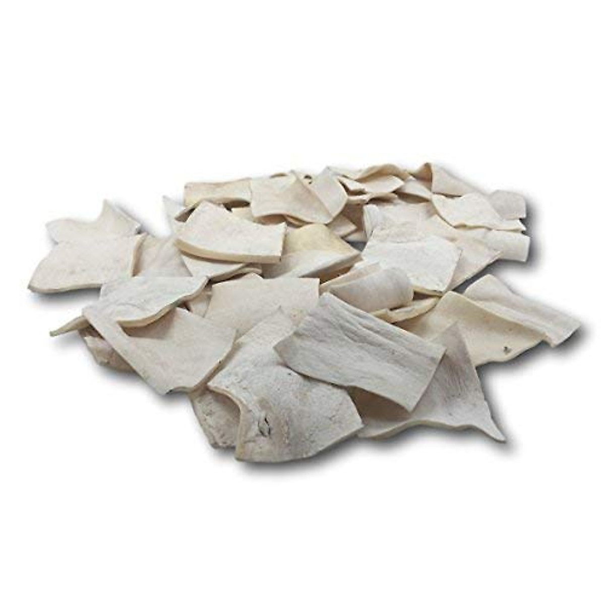 Top Dog Chews - Premium Beef Cheeks for Dogs (50 Pack), Thick Rawhide Chips, Training Dog Treats for Puppies, All-Natural Dog Chews for Small, Medium and Large Breeds