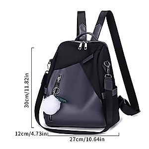 BLANKX Crossbody Bags for Women Waterproof Cloth Tote Bag Womens Shoulders Handbags Women Unique Trendy Bags with Pendant