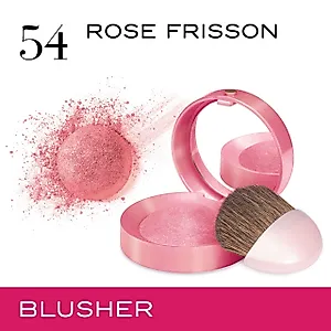 Bourjois Blush for Women, 54 Rose Frisson, 0.08 Ounce