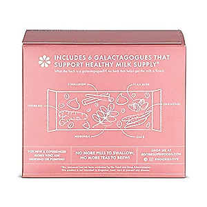 Boobie Bar Superfood Lactation 1.7 Ounce Bars Package May Vary, Oatmeal Chocolate Chip, 6 Count