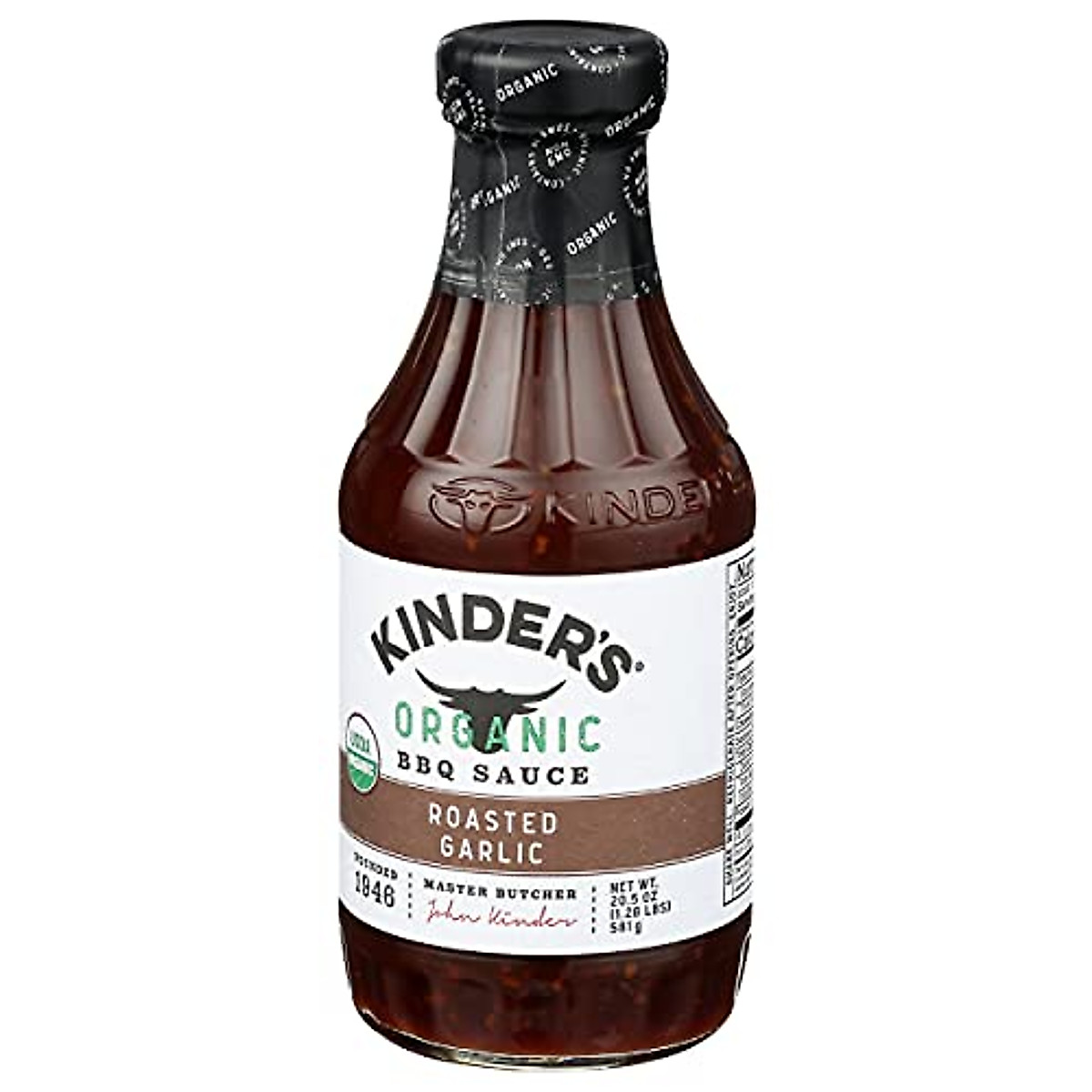 KINDERS SAUCE BBQ RSTD GRLC ORG
