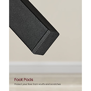 VASAGLE Bar Stool, Swivel Bar Stool, Bar Chair with Back, Metal Steel Frame, 25.8-Inch Cushioned Seat, Footrest, Easy Assembly, Industrial Style for Kitchen Island, Black and Rustic Brown