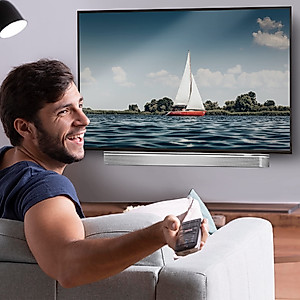 Universal Under TV Mount, White, Compatible with Bose Smart Soundbar 300/500/550/600/700/900/Ultra, TV Speaker, Soundtouch 300 - Invisible Once Fitted, Fast & Easy Way to Mount Your Sound Bar