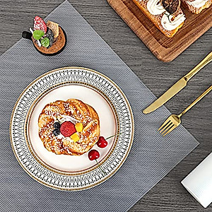 BAKHUK Shelf Liner for Kitchen Cabinets, 2 Rolls of 17.5 Inches x 25 FT, Non Adhesive Cabinet Liner, Double Sided Non-Slip Drawer Liner, Clear Ribbed Washable Refrigerator Mats for Pantry Cabinet