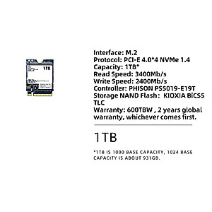 StrictFish 256GB PCIe Gen4x4 M.2 NVMe SSD 2230 PCI-E 4.0x4 Internal Solid State Drive 30mm PCIe M Key SANS1-2230 for Steam Deck, Surface, Laptop, and Desktop PC (256GB)