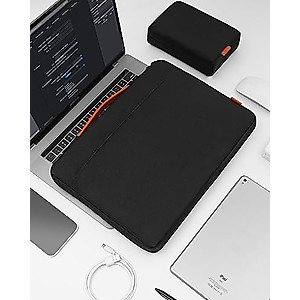 KIZUNA Laptop Sleeve Case 13 Inch Computer Carrying Bag for 14" IdeaPad Flex 5i /13" MacBook Air/14 Lenovo ThinkPad X1 Carbon/Yoga S740/14 ThinkPad T14 2022/14" DELL Latitude 14 5401/Huawei,Black