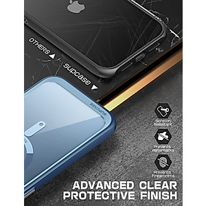 SUPCASE for iPhone 13 Pro Max Case (Unicorn Beetle Mag),[Compatible with MagSafe] [Military-Grade Protection] Protective Slim Clear Magnetic Shockproof Phone Case for iPhone 13 Pro Max, Azure
