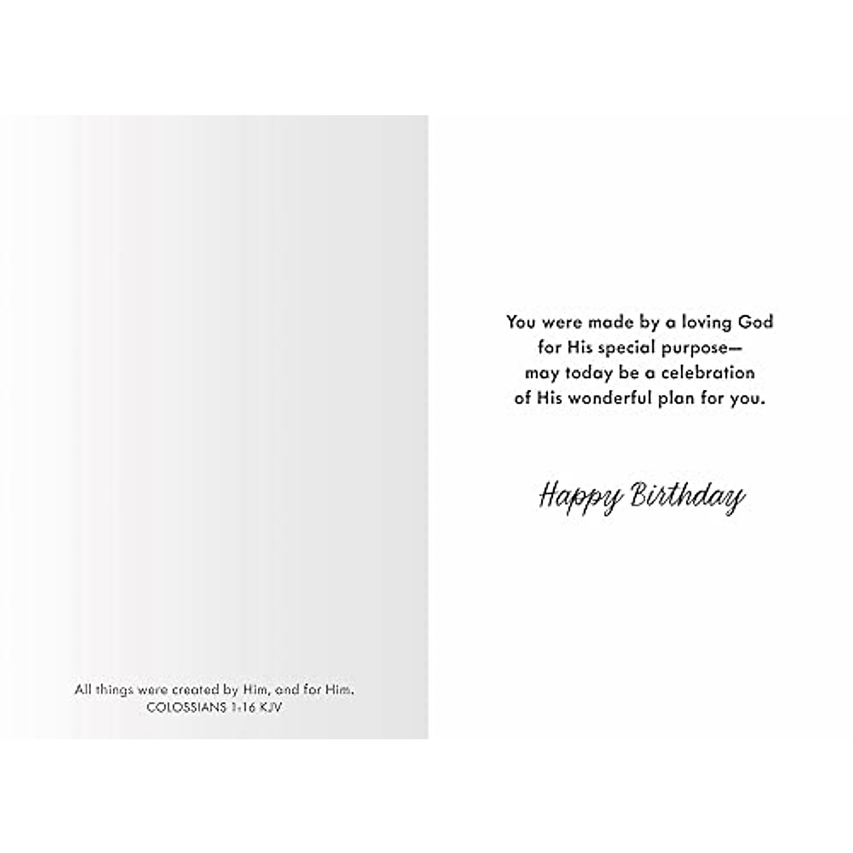 DaySpring - For Someone Special - Birthday – King James Version – 4 Design Assortment with Scripture – 12 Boxed Birthday Cards & Envelopes (J9175)