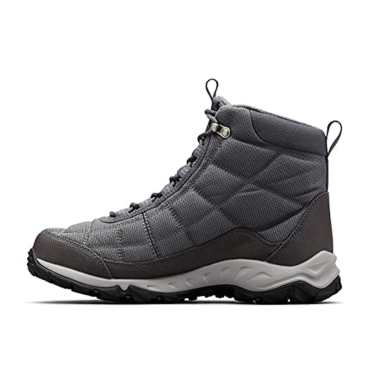 Columbia Men's Firecamp Boot, Titanium Grey Steel/Graphite, 15