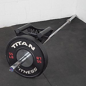 Titan Fitness Fat Grip Parallel Landmine Handle, 1.9" Diameter, Landmine Rows, Pulls, Presses, Rotational Drills