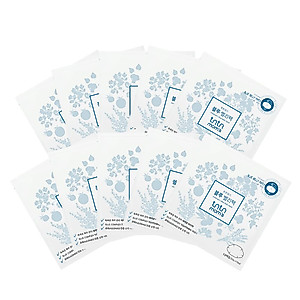 TNTNMOM’S Blue Belly Sheet Mask : Stretch Mark Prevention Mask Pack - 10 Safe & Fragrance-Free Sheets (1.94oz Essence) - Nourishing Solution for Pregnant Women's Skin